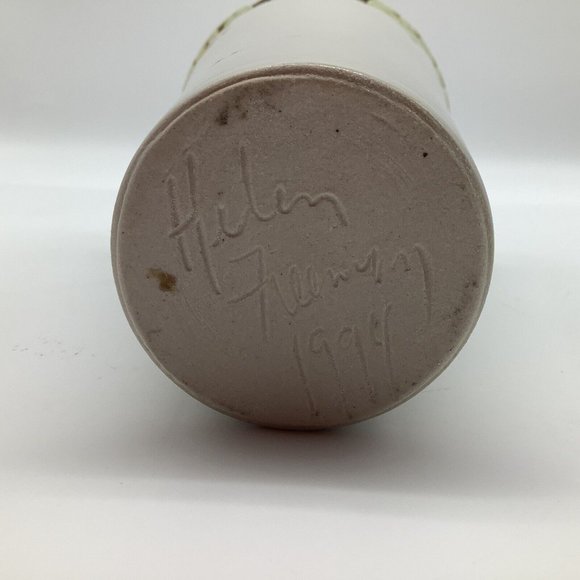 Handmade | Art | Helen Fleming Art Pottery Sunflower Vase | Poshmark